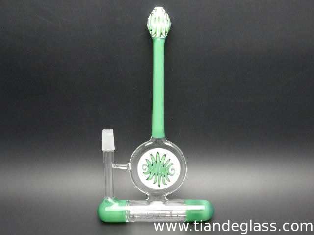High-quality color change Chinese Popular glass bongs drum diff perc ...