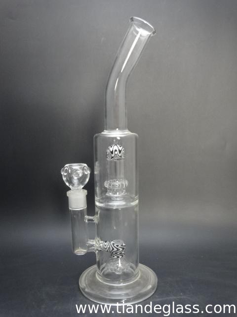 High-quality Cheap Popular glass bongs dome splash guard inline perc ...