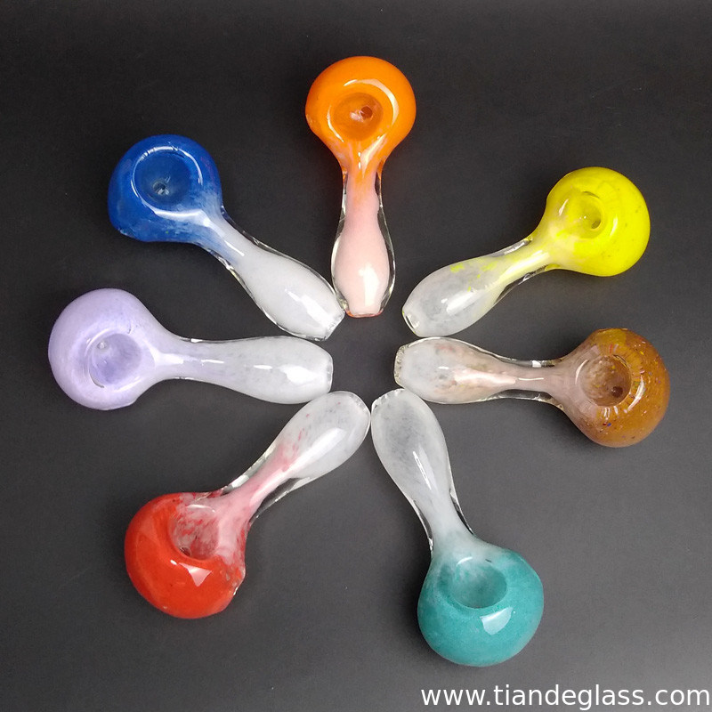 Colorful Tobacco Pipe 3.5'' Inch Glass Pipes Smoking Pipes Glass Water ...